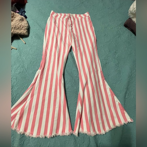 Peach Love California | Jeans | Womens Peach Love Bell Bottom Wide Leg ...